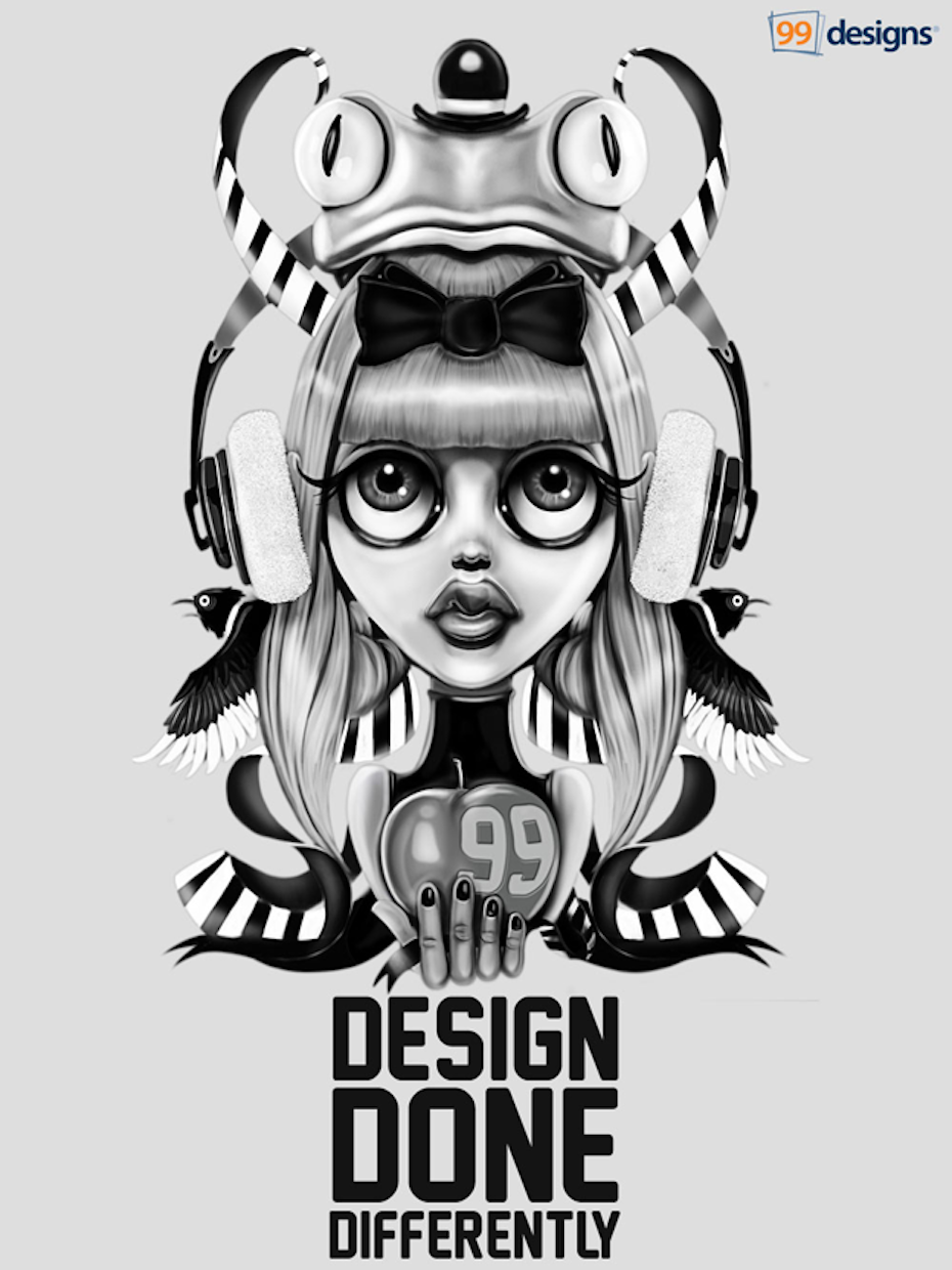 Posters without limits: killer designs from 99designs' illustration contest