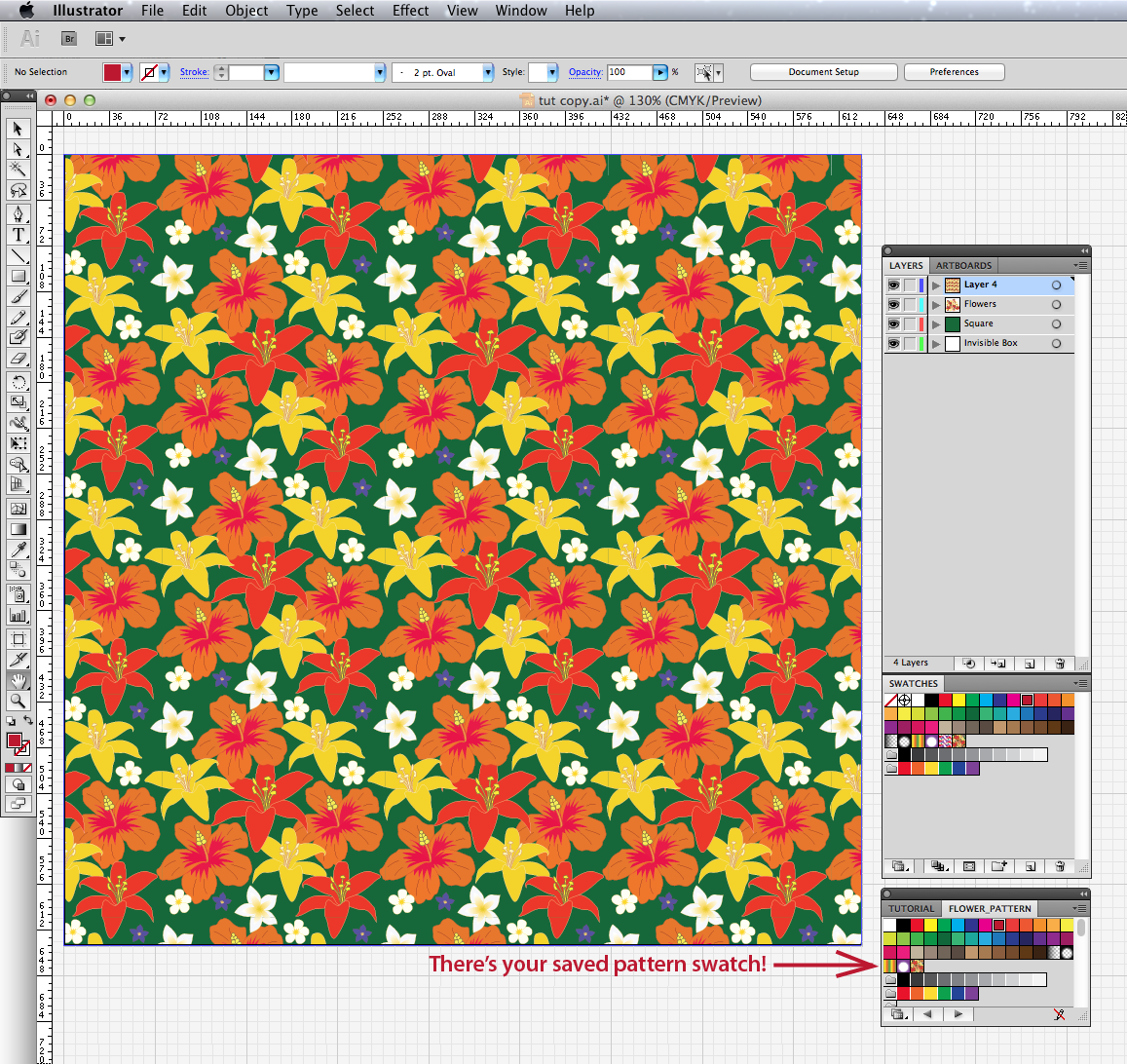 Create your own pattern swatch: An easy 5-step Illustrator tutorial