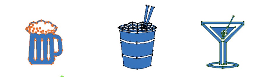 How to create icons with the Pathfinder Palette