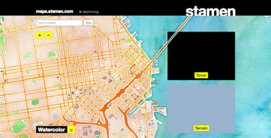 Beautiful, mind-bending digital map designs - Designer Blog
