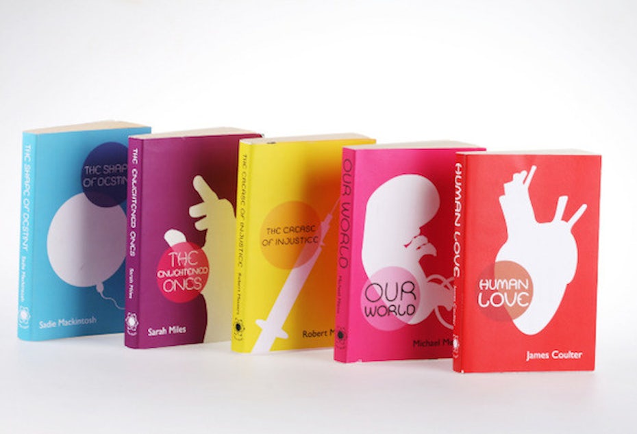 The art of book cover design for a series