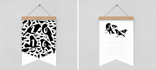 Creative calendars to inspire you for 2016 - The Creative Edge