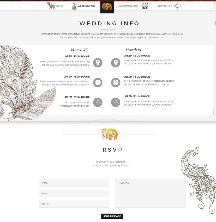Wedding website ideas: how to create the perfect virtual space for your ...