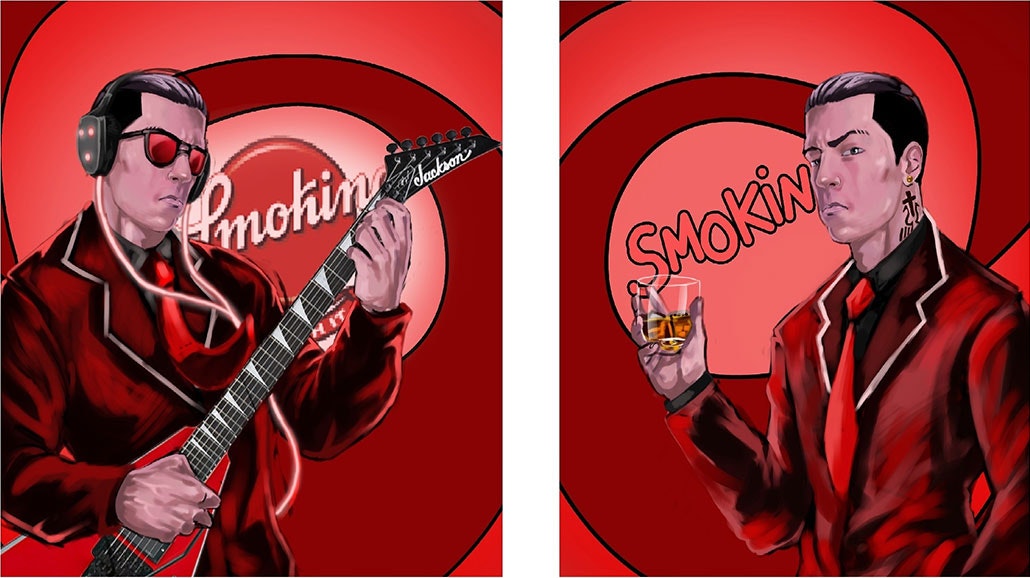 The Mr. Smoking mascot gets a modern update - The Creative Edge