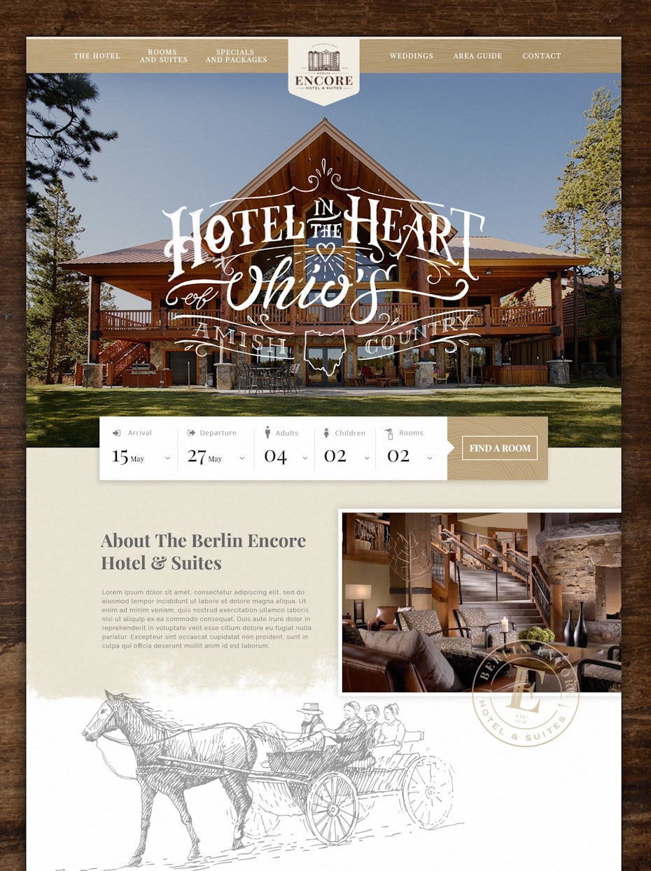 38 fantastische Webdesign-Ideen, die jeden zum Klicken bringen - 99designs