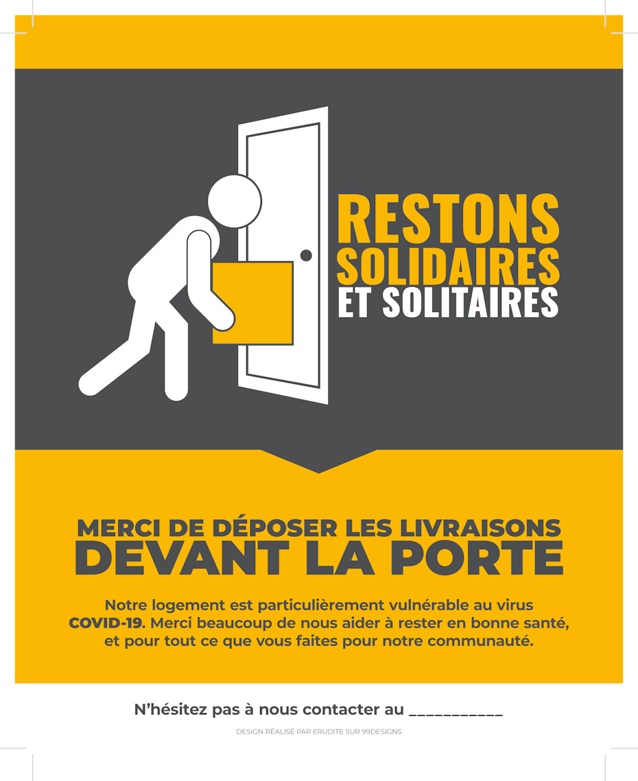 COVID-19 : protégez les plus vulnérables grâce à cette affiche à ...