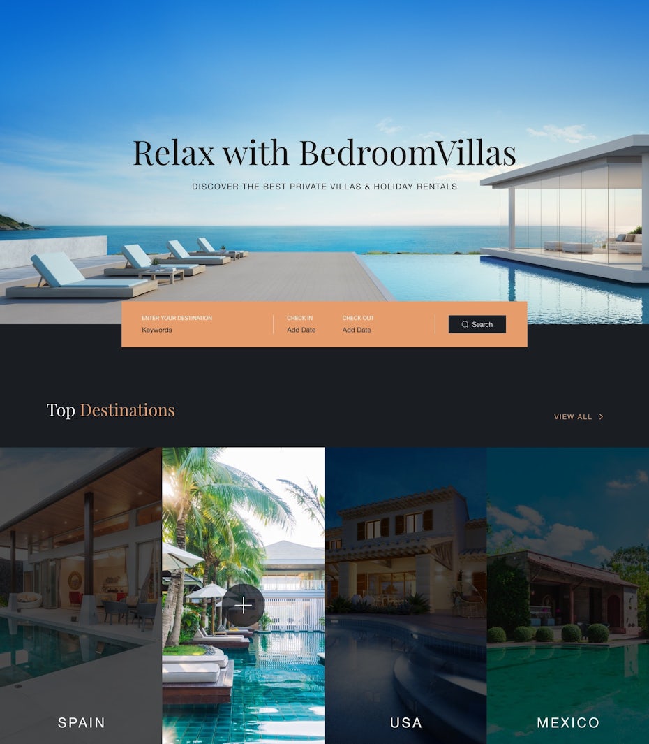 Die 5 besten Website-Layouts: Beispiele und Guidelines - 99designs