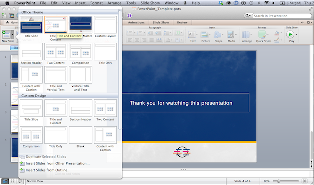 Create a custom PowerPoint template - The Creative Edge